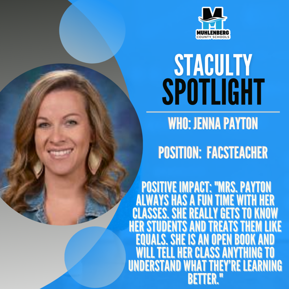 Congratulations Mrs. Payton! | Muhlenberg County High